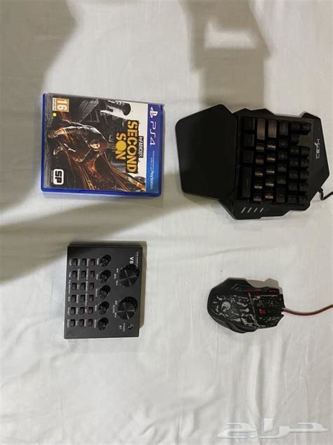 ماوس وكيبورد ومكسر وشريط