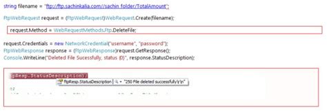 Upload A File Using File Transfer Protocol FTP