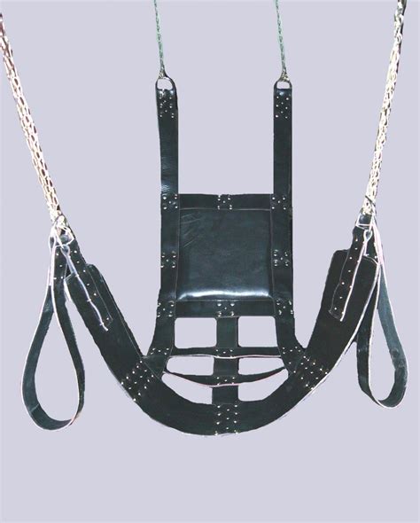 Real Cow Leather Adult Sex Sling Swing
