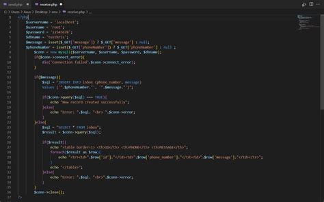 Krishan Athapaththu On Linkedin Android Database Php Mysql Project Sms Environment