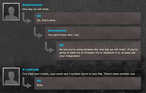 The Science Of Deduction Latest Forum Posts