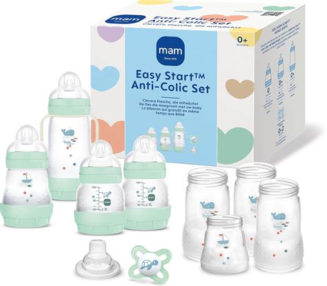 Mam Easy Start Self Sterilising Anti Colic Starter Set Newborn Bottle