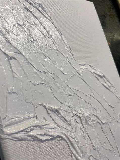 Assemblage Wall Art White Minimalist Wall Art Plaster Art 3d