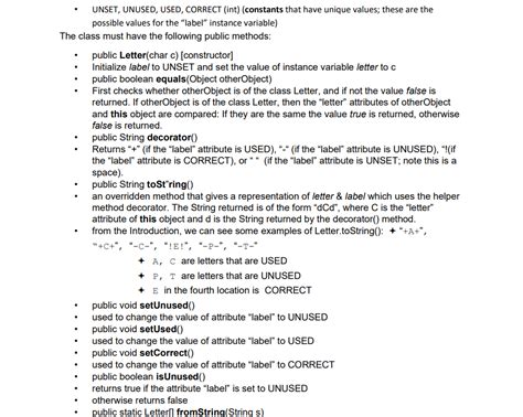 Solved Classes To Implement For This Assignment You Must