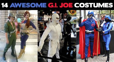 14 Awesome Gijoe Costumes Costumes Comic Con Awesome