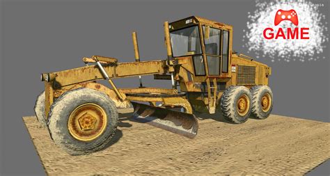 Grader 3d Model 18 Unknown Max Obj Fbx Free3d