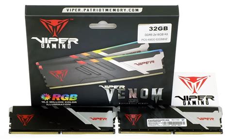 Patriot Viper Venom Rgb Ddr5 6200 Review