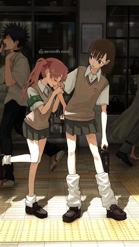 Misaka Mikoto Shirai Kuroko Accelerator Kamijou Touma Last Order