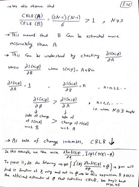 Estimation Theory Class Handout 3 Pdf
