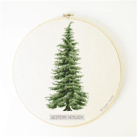 Tree Cross Stitch Etsy