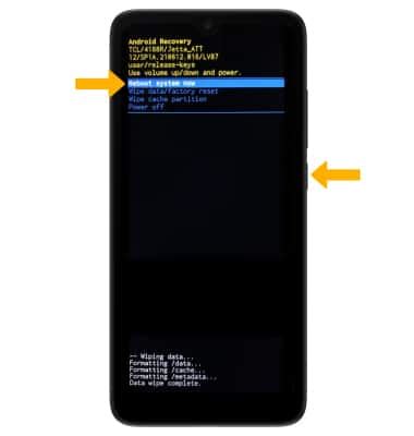 TCL 30 Z 4188R Reset Device AT T