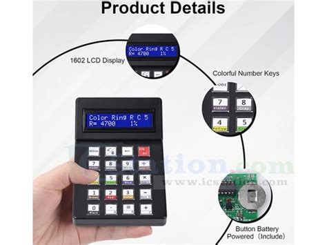 DIY Calculator Kit Arithmetic Color Ring Resistance Calculator Electronic Soldering Project