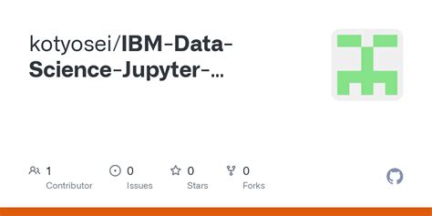 Github Kotyoseiibm Data Science Jupyter Notebook