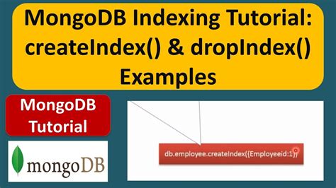 Mongodb Indexing Tutorial Createindex And Dropindex Examples