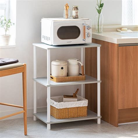 프랑코 주방용 And 인테리어 선반 3단 원룸신혼집 렌지and밥솥선반 감도 깊은 취향 셀렉트샵 29cm