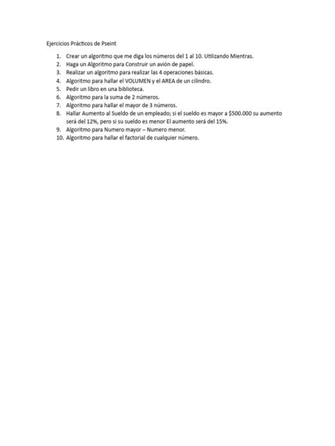 Pseint Pdf