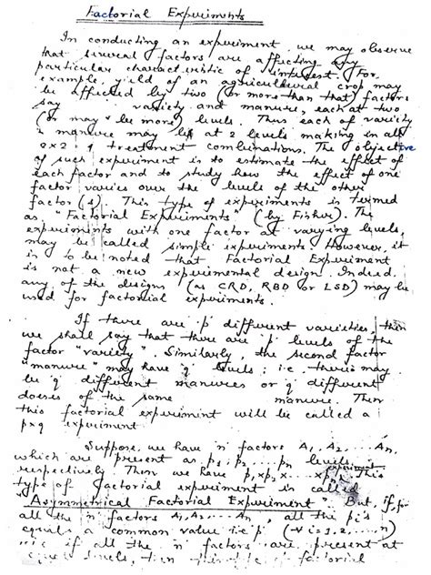 Introduction And 2 2 Factorial Experiments Pdf