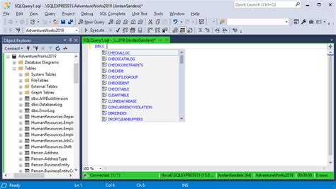 Code Efficiently With T Sql Context Prompts In Sql Complete