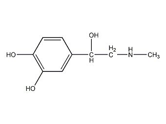 DL 肾上腺素 Epinehrine 329 65 7 参数分子结构式图谱信息 物竞化学品数据库 专业全面的化学品基础数据库