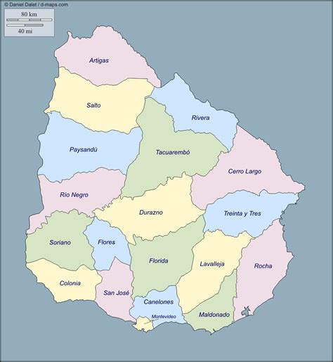Mapas De Uruguay