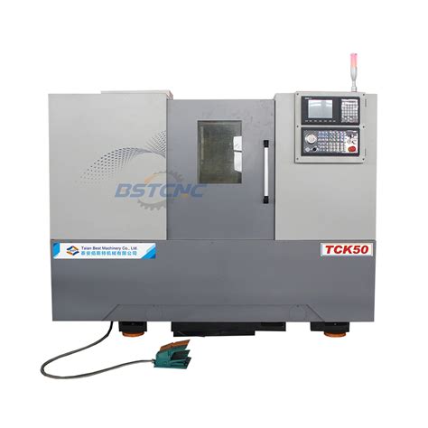 Tck High Rigidity Metal Turning Milling Slant Bed CNC Lathe Machine CNC Machine And Machine Tool