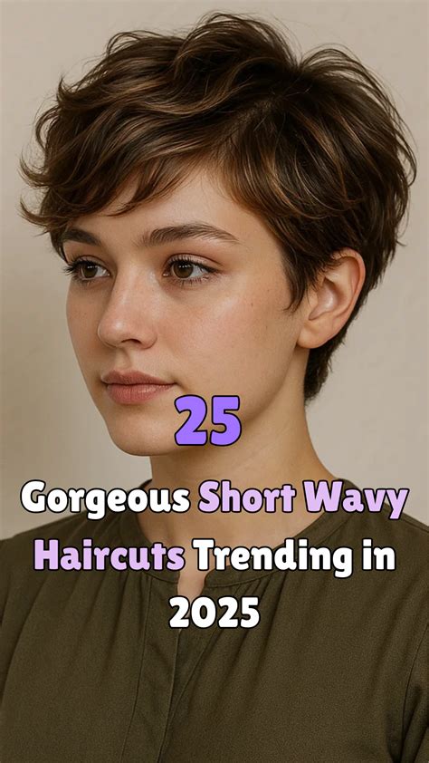 25 Gorgeous Short Wavy Haircuts Trending In 2025 2025 Short Messy Hair Styles Short Haircuts