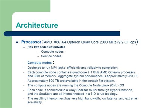 Amd Opteron Jaguar Supercomputer