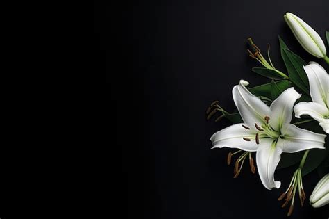 Premium Ai Image Condolence Card With Empty Space For Text Featuring