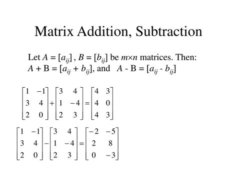 PPT Matrices PowerPoint Presentation Free Download ID 3202058