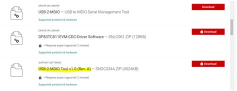 Usb 2 Mdio Abnormal Phenomenon Interface Forum Interface Ti E2e