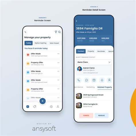 Designs Help Us Modernize And Simplify Our Reminders Interface App Design Contest