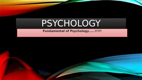 Pptx Brief Introduction Of Psychology Dokumen Tips