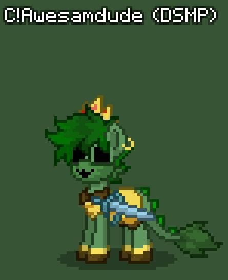 I Made Awesamdude From The Dream Smp D Rponytown
