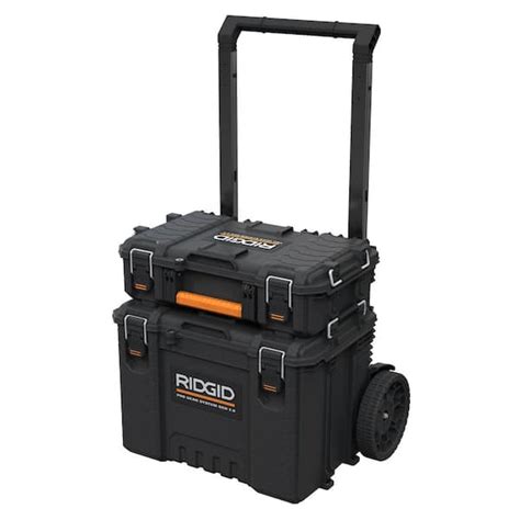 Ridgid Pro Gear System Gen 2 0 Stackable Rolling Tool Box And Compact