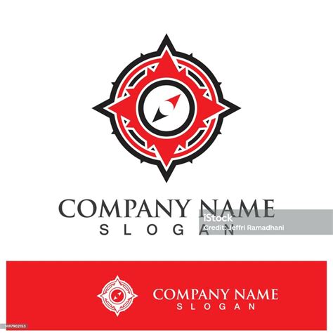 Compass Icon Logo Design Symbol Vector Illustration Stock Illustration Download Image Now Istock