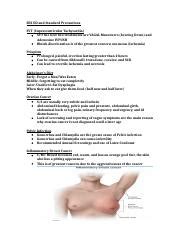 SEX ED And Standard Precautions NCLEX Docx SEX ED And Standard Precautions SVT