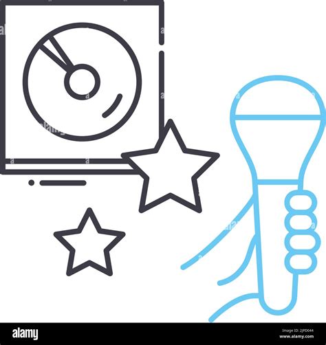 Mastering Line Icon Outline Symbol Vector Illustration Concept Sign