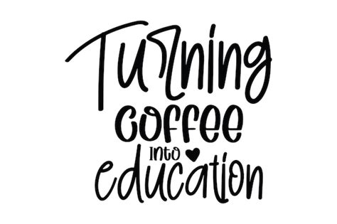 Transformando Caf Em Educa O Vetor Premium