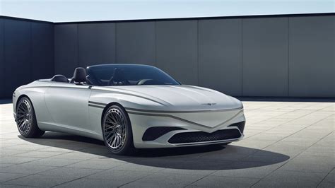 제네시스 ‘엑스x 컨버터블 전기차 콘셉트 공개