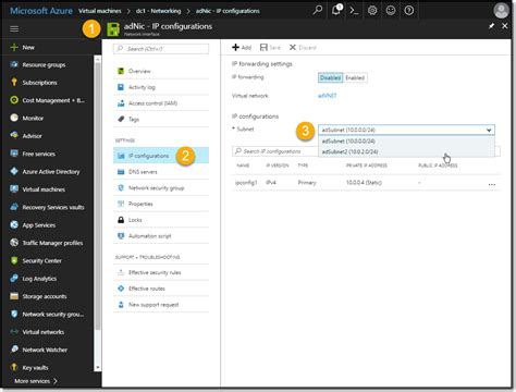 Move An Azure Vm To A Different Virtual Network Vnet 4sysops