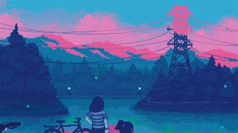 Chill Pixel Art Music Video