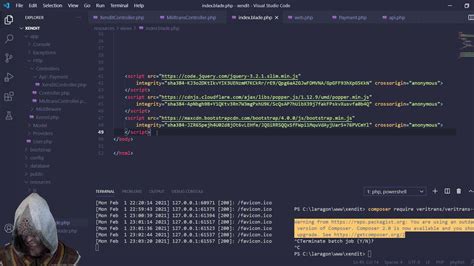 Laravel Midtrans Tutorial SNAP Pemanggilan SNAP JS YouTube