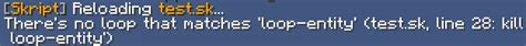 Skript Cannot Understand Loop Entitiy · Issue 3004 · Skriptlangskript · Github