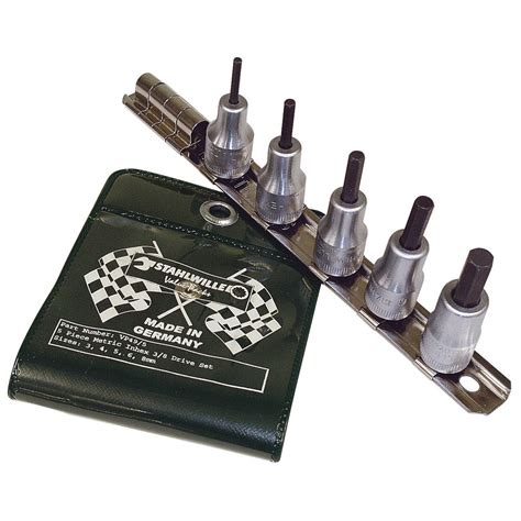 709764 5pc 3 8dr Inhex Socket Set Value Pack Swvp49 5 White