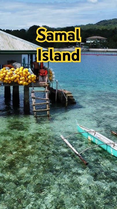 Exploring The Beautiful Uraya Beach Of Samal Island Philippines Youtube