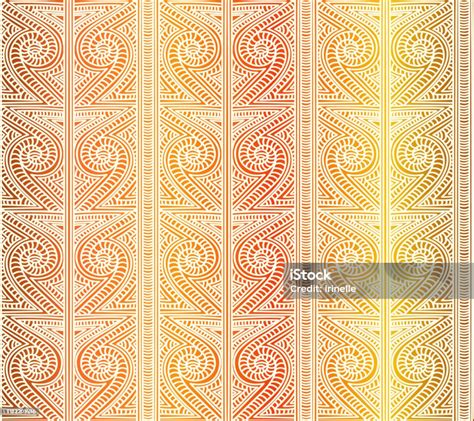 완벽 한 마 오리 부족 패턴 벡터입니다 아프리카 직물 질감입니다 전통적인 폴리네시아 원주민 예술 하와이 제도 배경 예술에 대한 스톡 벡터 아트 및 기타 이미지 Istock