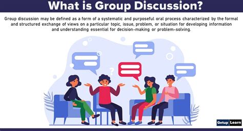 What Is Group Discussion Features Elements Types Process Characteristics Roles Group