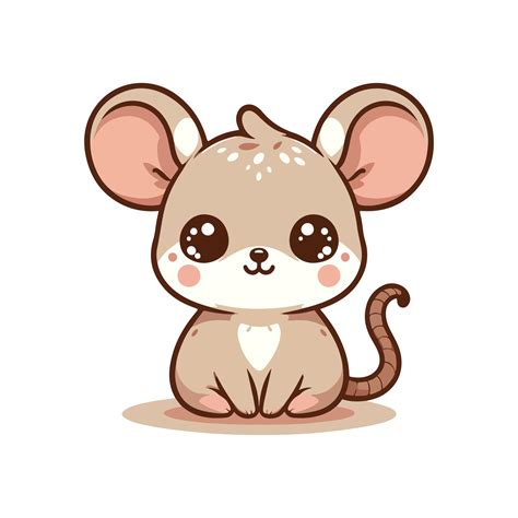 Cute Icon Character Mouse 42817492 Png