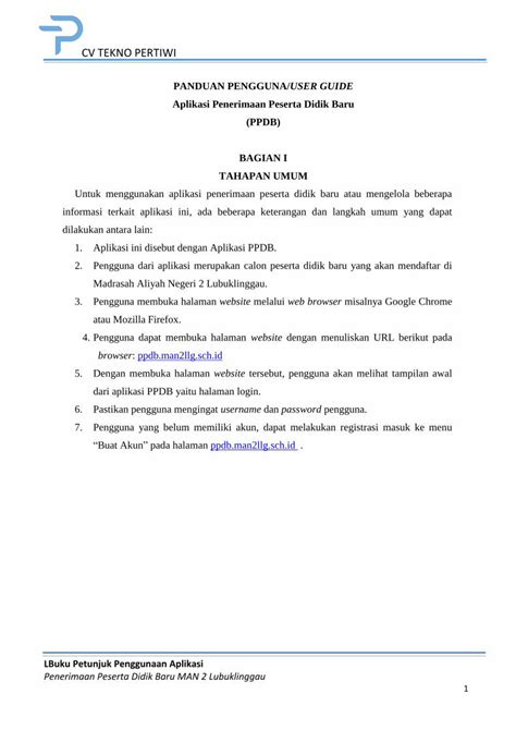 Pdf Aplikasi Penerimaan Peserta Didik Baru Ppdb Bagian I Dokumen Tips