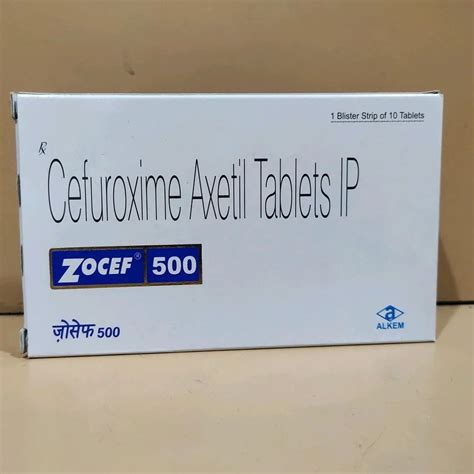 Zocef 500 Tablet 500mg At Rs 190 Box In Barasat Id 25533968312